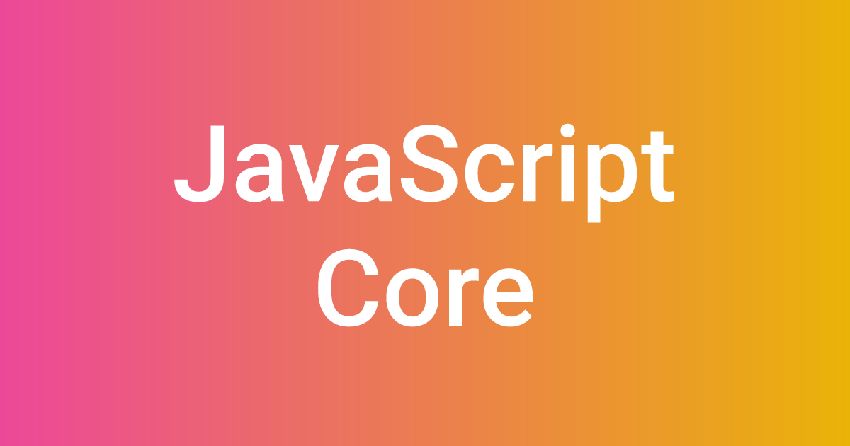 JavaScript Core - Scipress