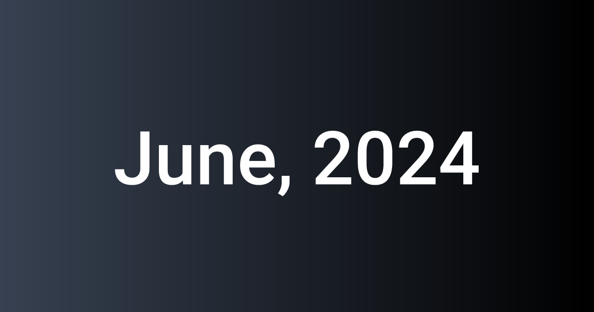 June, 2024 - Scipress