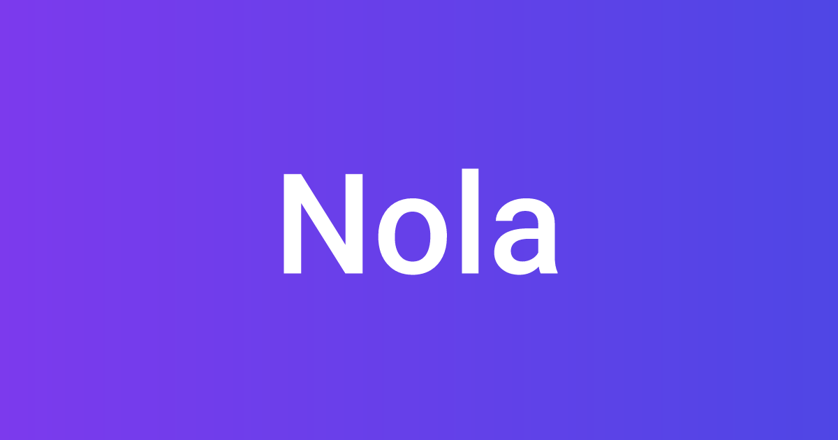 Nola - Scipress