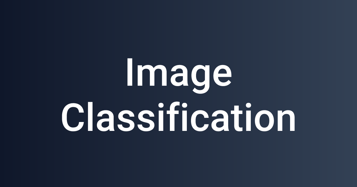 Image Classification - Scipress